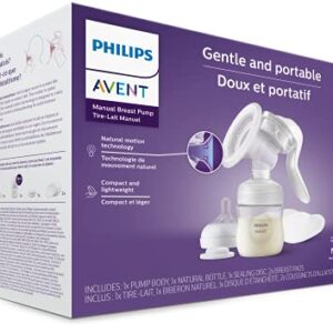 Philips AVENT Manual Breast Pump, SCF430/30, Clear