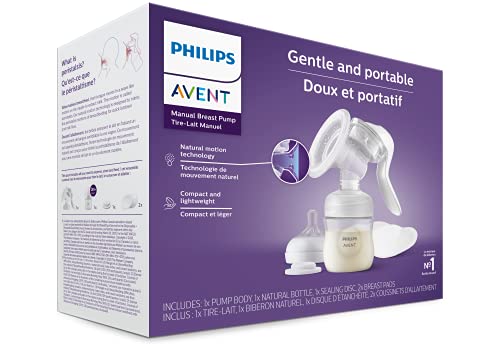 Philips AVENT Manual Breast Pump, SCF430/30, Clear