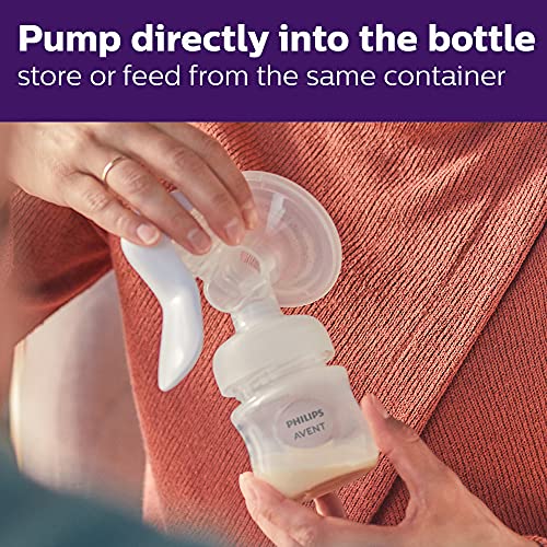 Philips AVENT Manual Breast Pump, SCF430/30, Clear