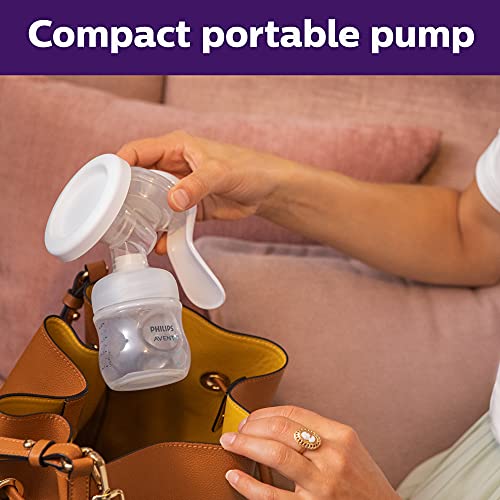 Philips AVENT Manual Breast Pump, SCF430/30, Clear