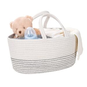 TJLSS Nursery Storage Basket Waterproof Tote Bag Storage Box Storage Basket, Home Outing Storage Basket