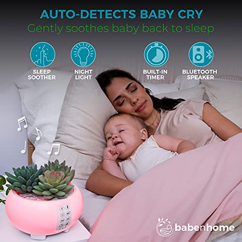 Oasis 3-in-1 White Noise Machine for Adults, Kids & Baby Sleeping – Must Haves Sleep Sound Machine with Baby Shusher White, Pink, Gray, Brown Noise, Music & Nature Sleep Sounds for Deep Restful Sleep