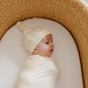 Copper Pearl Large Premium Knit Baby Swaddle Receiving Blanket Yuma