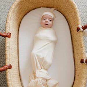 Copper Pearl Large Premium Knit Baby Swaddle Receiving Blanket Yuma