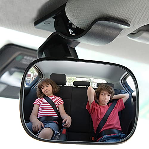 Automotive Interior Rearview Baby Mirror right Wide Angle Convex Mirror for Infant Toddler Child Children Backseat Adjustable Rearview