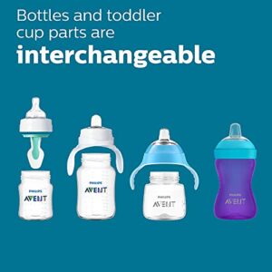 Philips AVENT Anti-Colic Baby Bottle with AirFree Vent Newborn Gift Set with Snuggle, Clear, SCD306/10