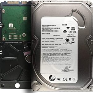 MDD MAXDIGITALDATA - ST3500414CS 500GB 5900RPM 16MB Cache SATA 3.0Gb/s 3.5-inch Surveillance Hard Drive - 3 Year Warranty (Renewed)