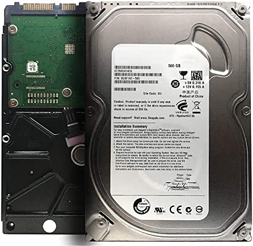 MDD MAXDIGITALDATA - ST3500414CS 500GB 5900RPM 16MB Cache SATA 3.0Gb/s 3.5-inch Surveillance Hard Drive - 3 Year Warranty (Renewed)