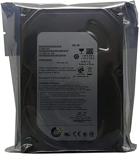 MDD MAXDIGITALDATA - ST3500414CS 500GB 5900RPM 16MB Cache SATA 3.0Gb/s 3.5-inch Surveillance Hard Drive - 3 Year Warranty (Renewed)