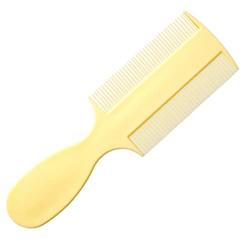 Fine Tooth Comb [Pack of 3] Double Sided Fine Teeth Baby Comb and Extra Fine Rounded Teeth for Newborn Babies and Infants with Cradle Cap and Adults with Dandruff and Lice