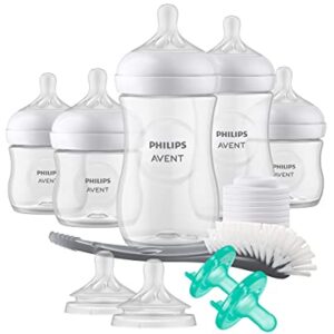 Philips AVENT Natural Baby Bottle with Natural Response Nipple, Newborn Baby Gift Set, SCD838/02