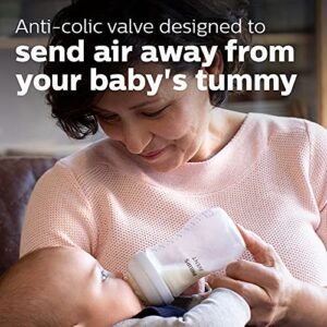 Philips AVENT Natural Baby Bottle with Natural Response Nipple, Newborn Baby Gift Set, SCD838/02