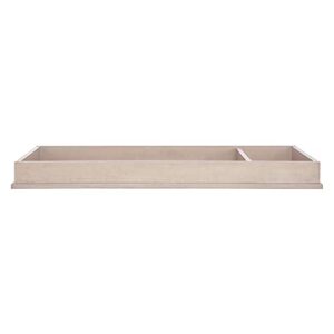 evolur modern changing tray, lasting quality, sand castle oak