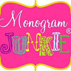 Monogram Junkie Personalized Baby Blanket for Girls with Name | Floral Custom Baby Blanket | Baby Girl Name Blanket | Beautiful Blush 30x40