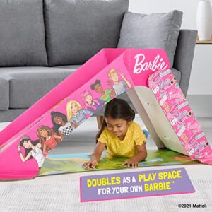 Pop2Play Barbie Indoor Slide for Toddlers – Safe and Sturdy for Kids Up to 50 Lbs – Easy to Store Pop Up Slides