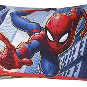 Crown Crafts Infant Products Marvel Spiderman 4 Piece Toddler Bedding Set