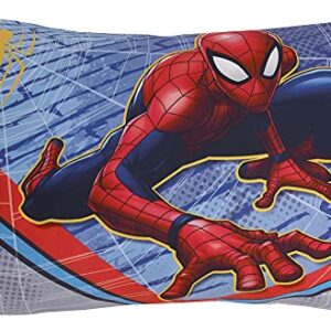 Crown Crafts Infant Products Marvel Spiderman 4 Piece Toddler Bedding Set