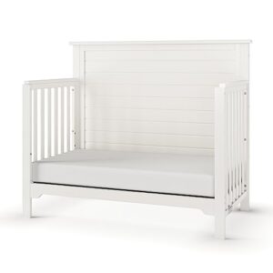 Child Craft Farmhouse Flat Top 4-in-1 Convertible Crib (Brushed Cotton)