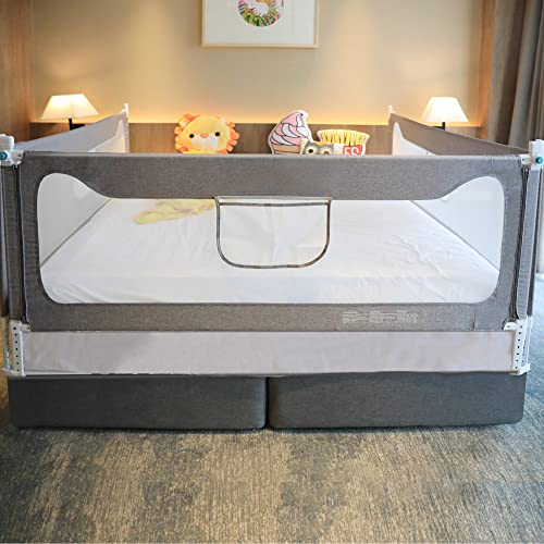 Lsbod Bed Rail for Toddlers Extra Long Rails for Kids Twin Full Queen King Size Mattress, Baby Toddler Safety Rail Guard(1 Side 78" L)