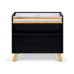 Suite Bebe Livia Changing Table in Black & Natural