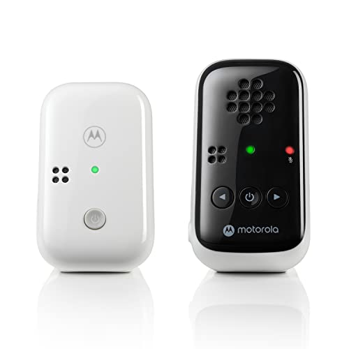 Motorola PIP10 Audio Baby Monitor - 1000ft Range, Secure & Private Connection, High-Sensitivity Mic, Volume Control, Alert Detection Light, Portable Parent Unit (Outlet or AAA Battery - NOT Included)