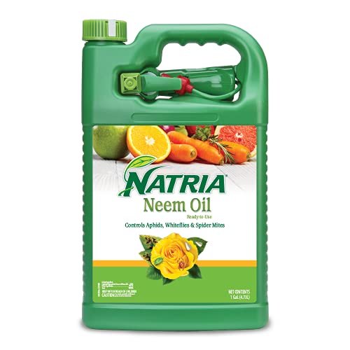 NATRIA Neem Oil for Insects, Ready-to-Use, 1 Gallon