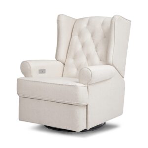 namesake harbour power recliner glider, performance cream eco-weave