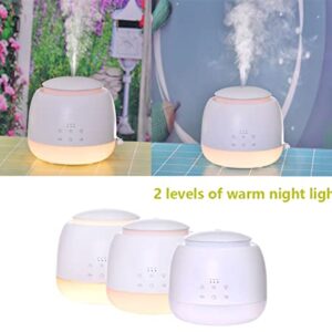 Vonokee Aromatherapy Essential Oil Diffuser,White Noise Machine,Mist Humidifier with 7 LED Color Lights,10 Soothing Sounds,Night Light,Timer, Waterless Auto Shut off Sleep Sound Machine (White)