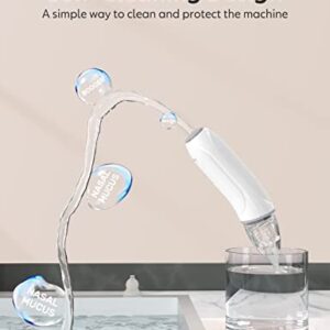 Nasal Aspirator for Baby, HAUTURE Baby Nose Sucker, Self-Cleaning Nose Cleaner for Toddler, 3 Suction Levels, 2 Modes, Nasal Tweezers, 5 Hours Fast Charge for 60 Days