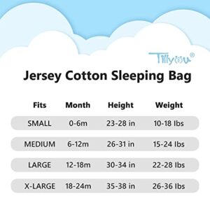 TILLYOU Sleep Sack 2 Pack - Baby Wearable Blanket with 2-Way Zipper,Extra Soft Sleeveless Sleep Sack for Boy Girl, 18-24 Months,Grey Cloud&Gray Arrow