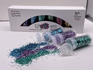 unicorn sparkle association chunky biodegradable eco glitter for crafts, art, makeup--great for kids and fair trade too!