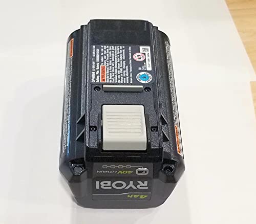 Ryobi OP40404 40V Battery 4.0 Ah Lithium-Ion Battery OEM (2021 Redesign with Easy Eject Latch)