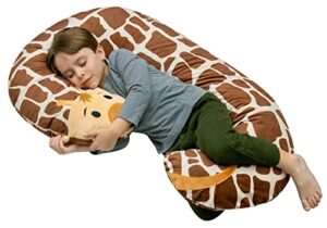 leachco snoogle jr. pillow, giraffe