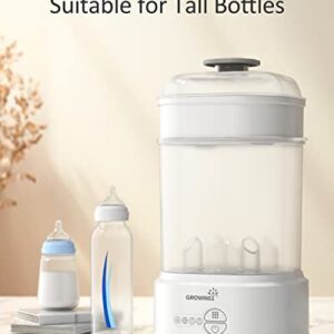 Bottle Sterilizer and Dryer, Compact Electric Steam Baby Bottle Sterilizer (Esterilizador de Biberones), Bottle Sanitizer for Baby Bottles, Pacifiers, Pump Parts