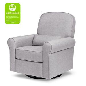 DaVinci Ruby Recliner and Swivel Glider in Misty Grey, Greenguard Gold Certified