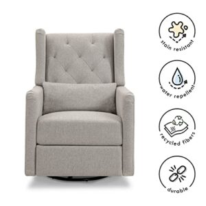 Everly Recliner and Swivel Glider in Eco-Performance Fabric | Water Repellent & Stain Resistant