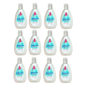 johnson's cottontouch newborn baby wash & shampoo, 0.85 oz, 25ml (pack of 12)