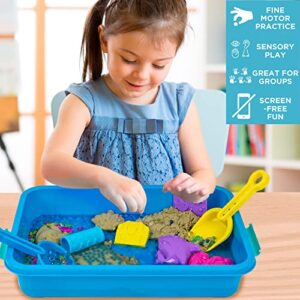 Made By Me Explore + Create Sea Life Sensory Bin, Fun Bins for Toddlers 1-3, All-in-One Tactile Toys, Learn Through Play Unique Fine Motor Toys & FIN-Tastic Experience