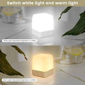 Portable Night Light for Kids, LED Nursery Night Light for babies, Rechargeable Nursing Light Dimming Nightlight Baby Lamp Touch Night Light Bedside Lamp for Breastfeeding with Memory Function