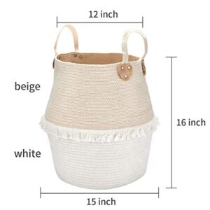 LA JOLIE MUSE Storage Basket Set for Baby Nursery Combination