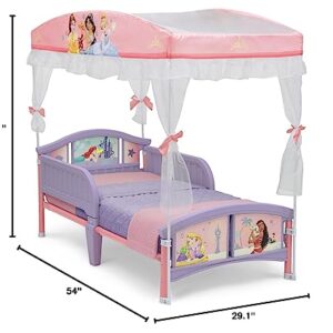 Delta Children Canopy Toddler Bed, Disney Princess