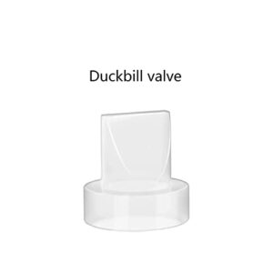 bliblo Duckbill Valve and Silicone Diaphragm, Compatible with TSRETE/momcozy S9/S12/S9pro/S12pro, Wearable Breast Pump General Duckbill Valve and Silicone Diaphragm Accessories (4 Piece Set)