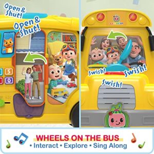 CoComelon Ultimate Adventure Learning Bus, Preschool Learning and Education, Officially Licensed Kids Toys for Ages 2 Up, Gifts and Presents by Just Play