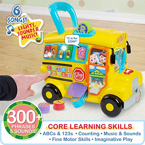 CoComelon Ultimate Adventure Learning Bus, Preschool Learning and Education, Officially Licensed Kids Toys for Ages 2 Up, Gifts and Presents by Just Play