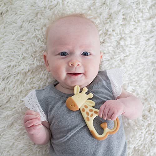 Dr. Brown’s Ridgees Giraffe, Massaging Baby Teether, Designed by a Pediatric Dentist, BPA Free, 3m+