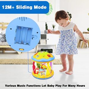 Aboosam Baby Toys 6 to 12 Months - Musical Learning Infant Toys 12-18 Months - Babies Ocean Rotating Light Up Toys for Toddlers 1 2 3+ Years Old Boys Girls Baby Gifts