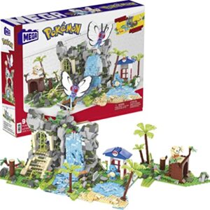 MEGA Pokemon Action Figure Building Toys for Kids, Jungle Voyage with 1362 Pieces, 4 Poseable Characters, Age 7+ Years Old Gift Idea (Amazon Exclusive)