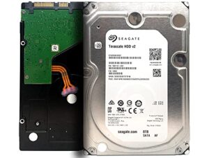 seagate 8tb terascale enterprise hdd 7200rpm 256mb cache sata 6gb/s 64mb cache 3.5-inch internal hard drive (st8000nc0002) - 3 year warranty (renewed)