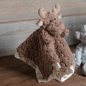 Mary Meyer Putty Nursery Stuffed Animal Security Blanket, 13 x 13-Inches, Moose