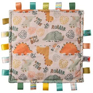 taggies original blanket, 12 x 12-inches, comfy dinosaur